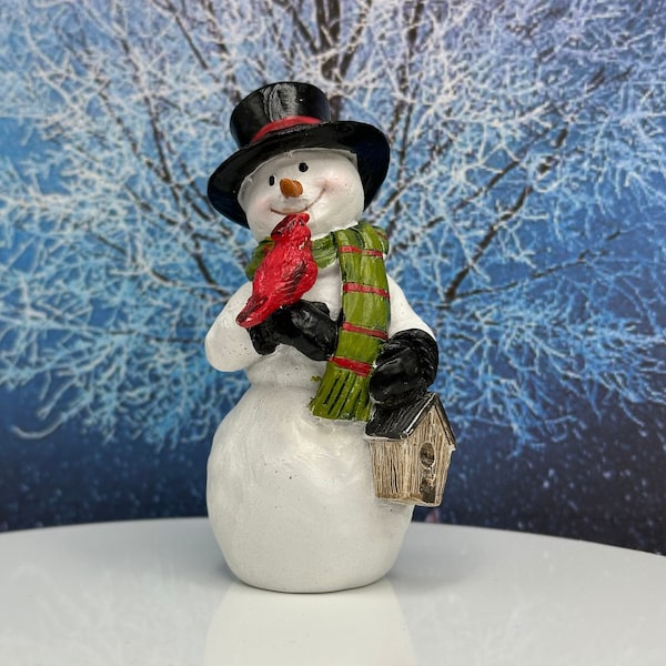 Snowman Figurines - Etsy