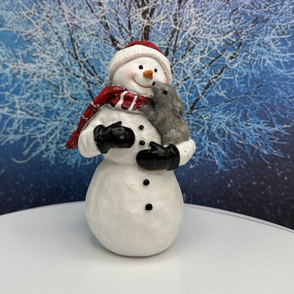 Miniature Snowman - Etsy