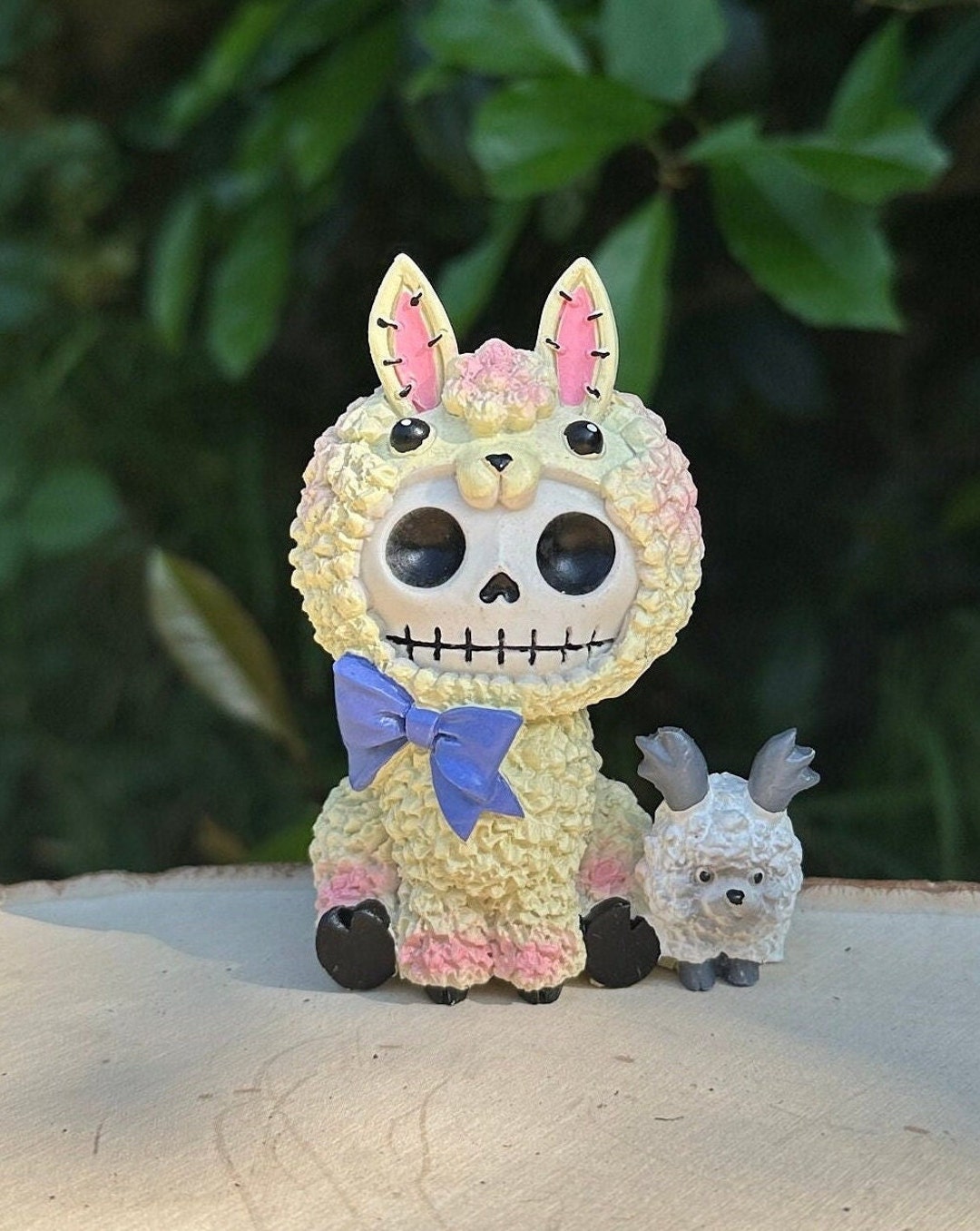 Furrybones Llama alpaca Paco Collectible Skeleton, Goth Gifts, Small ...