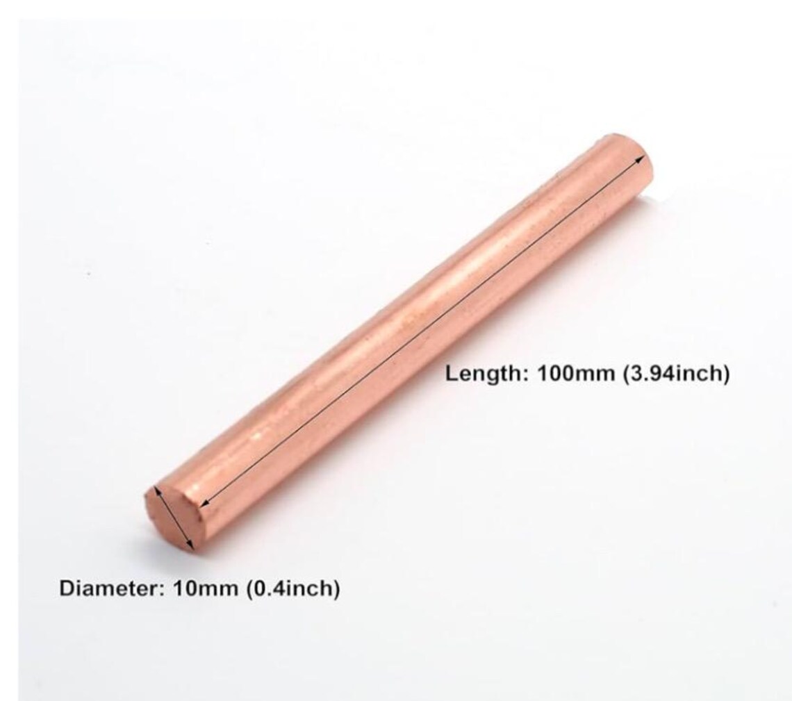 Copper Rods Solid Copper Rod 99.9% Pure Copper ...