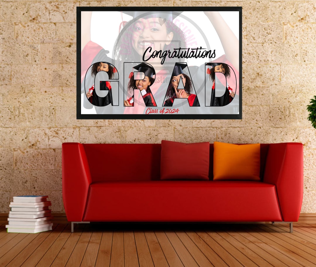 Senior Photo Frame, Graduation Photo Collage, Grad Gift, Gifts for Her ...