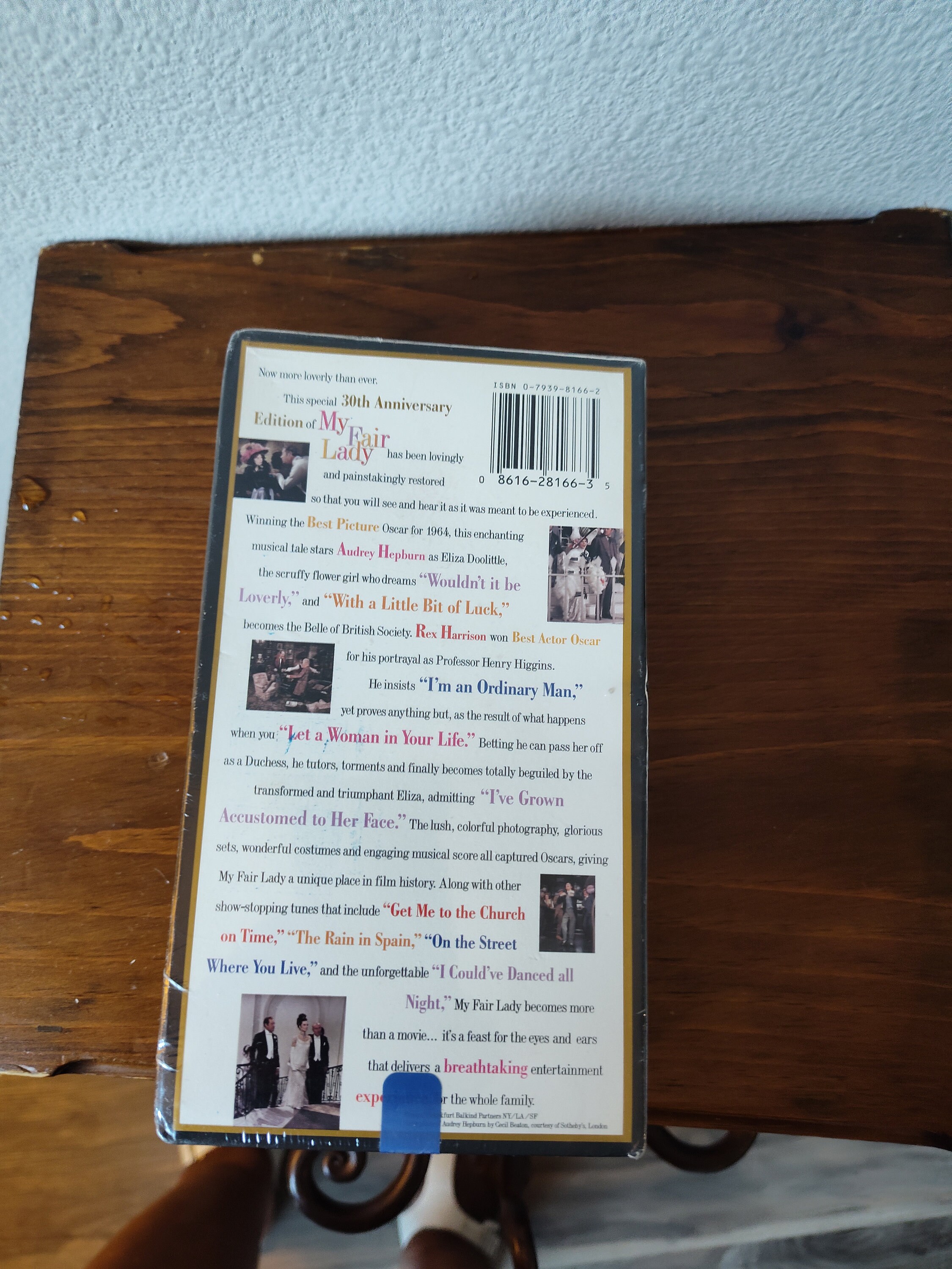 My Fair Lady VHS 30th Anniversary Video NEW SEALED - Etsy