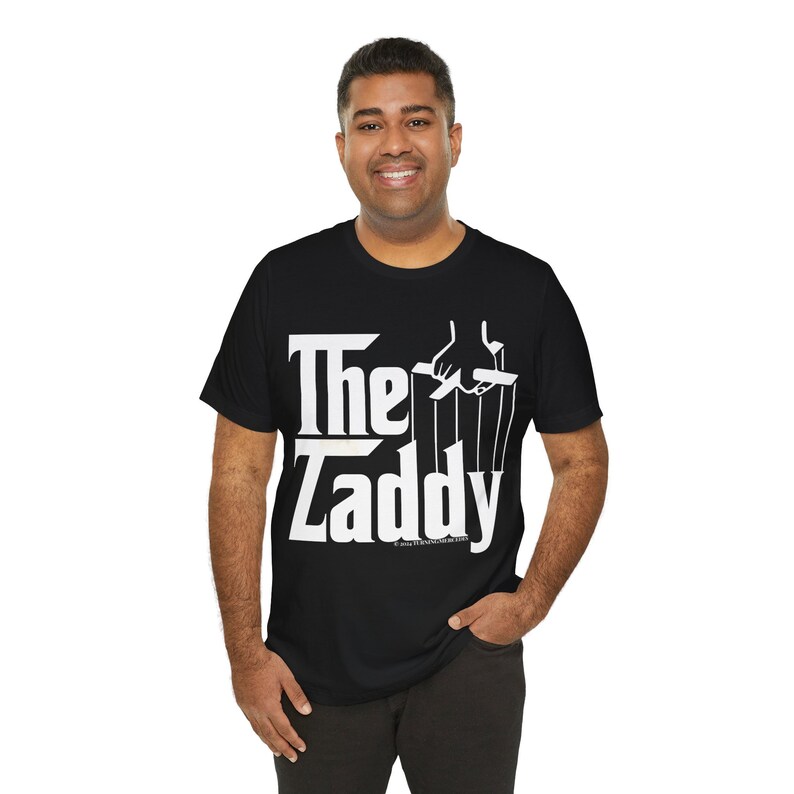 The Zaddy: the Godfather Spoof Parody Shirt, Black Shirt, Humour, Adult ...