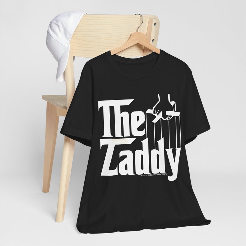 The Zaddy: the Godfather Spoof Parody Shirt, Black Shirt, Humour, Adult ...