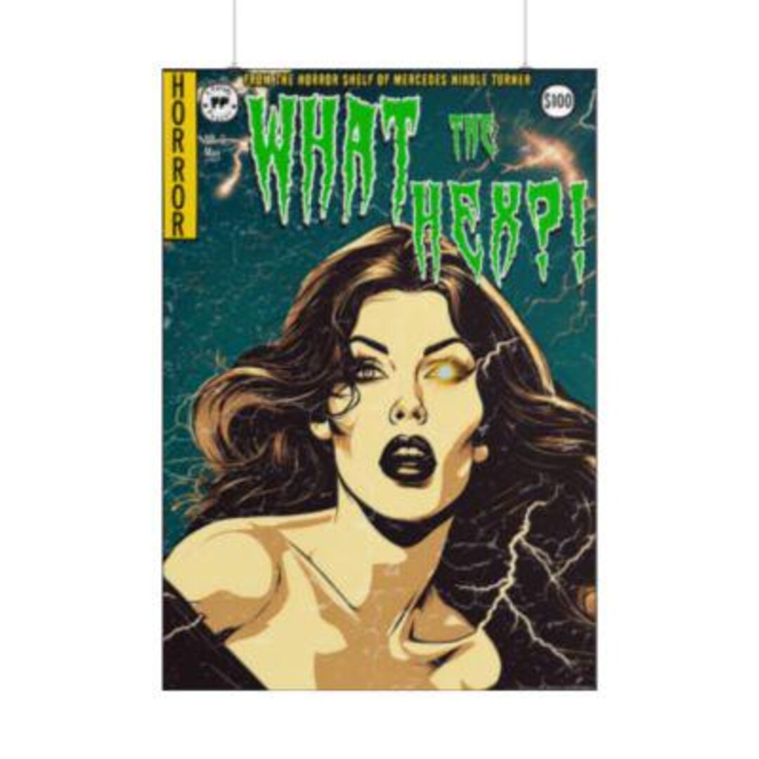 What the Hex Rolled Poster, Series III Witchy Spoof Comic Book Cover ...