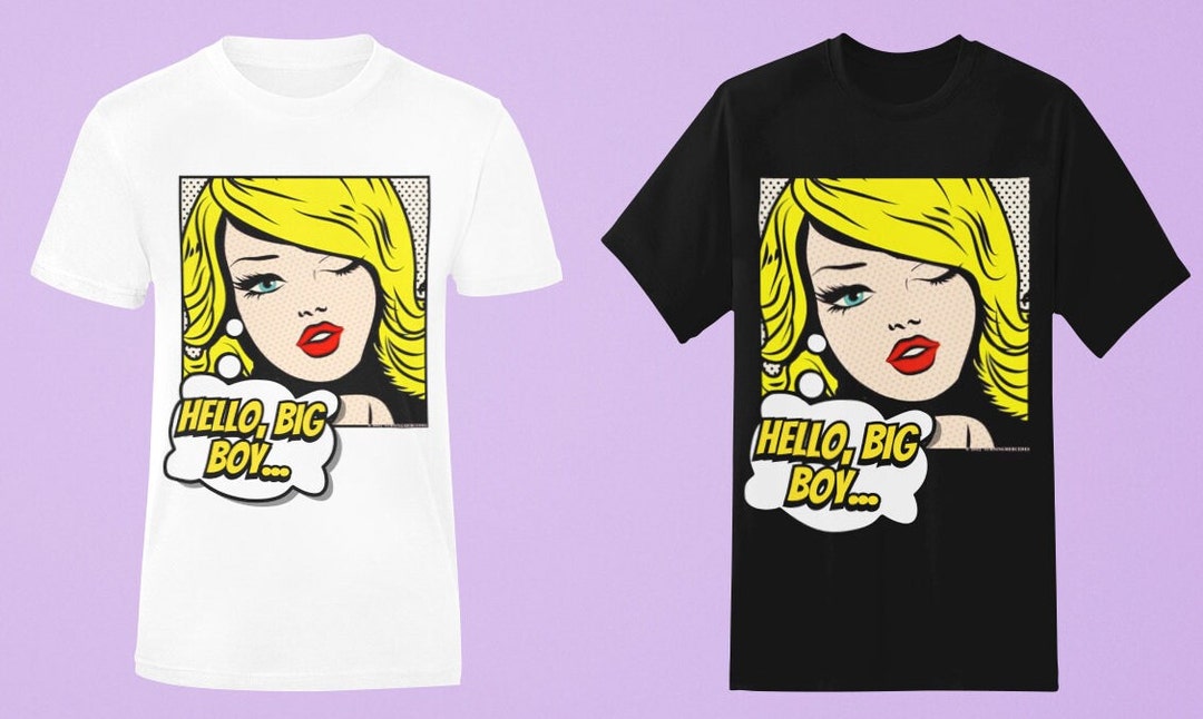 Hello Big Boy Shirt Pop Culture Shirt Funny Comic Homage - Etsy