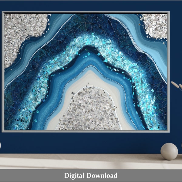 Navy Blue Turquoise - Etsy