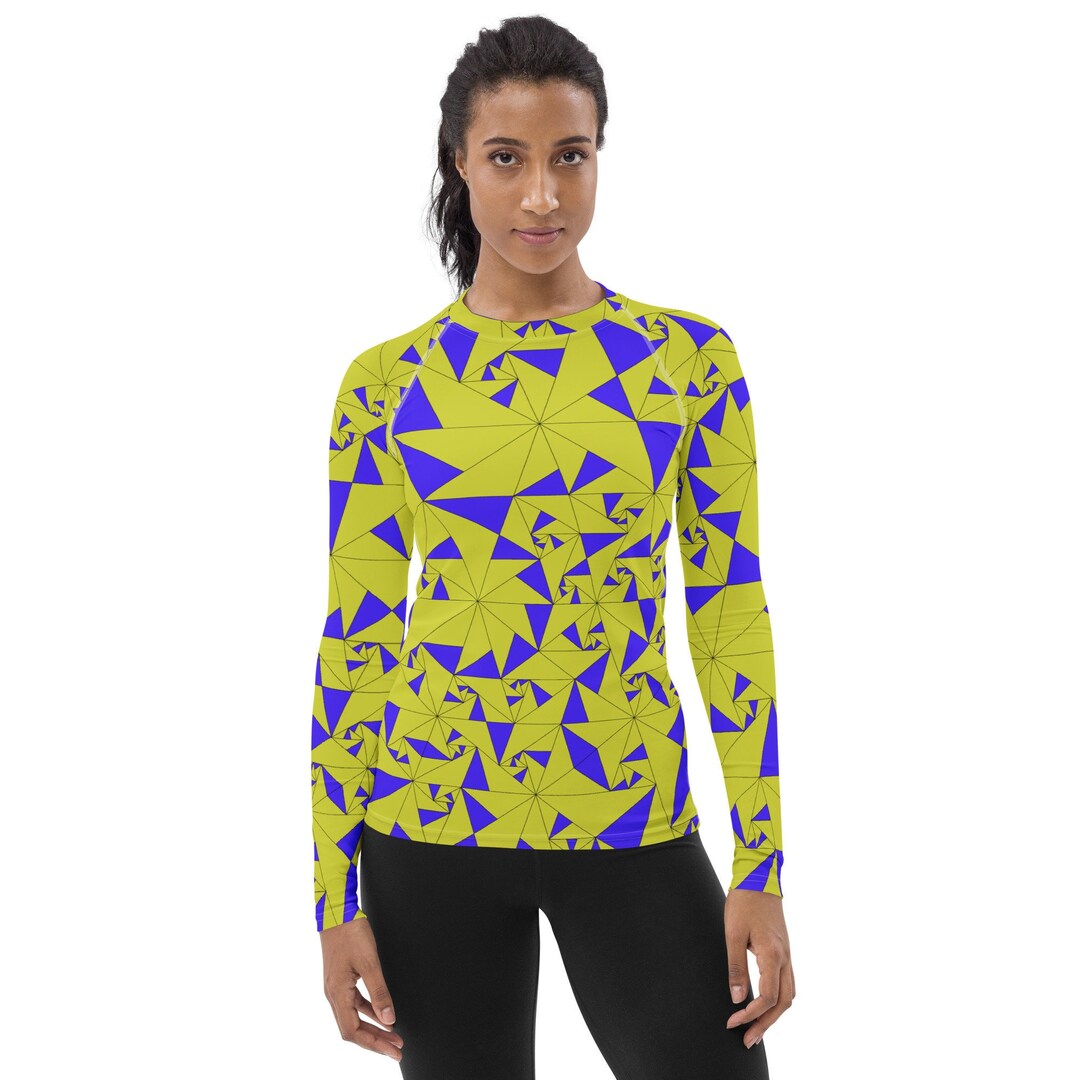 Swampoodle Aperiodic Tiling Women's Rash Guard - Etsy