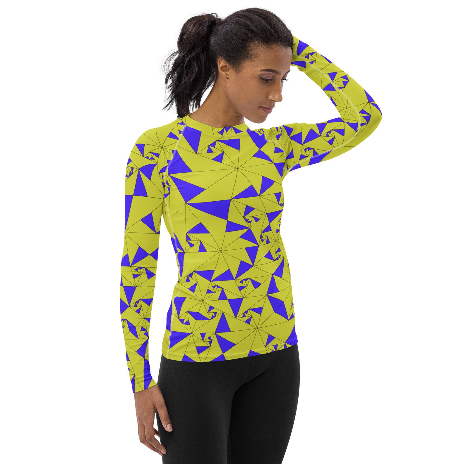 Swampoodle Aperiodic Tiling Women's Rash Guard - Etsy