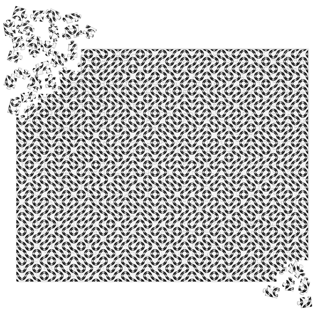 Truchet Tiling Jigsaw Puzzle - Etsy