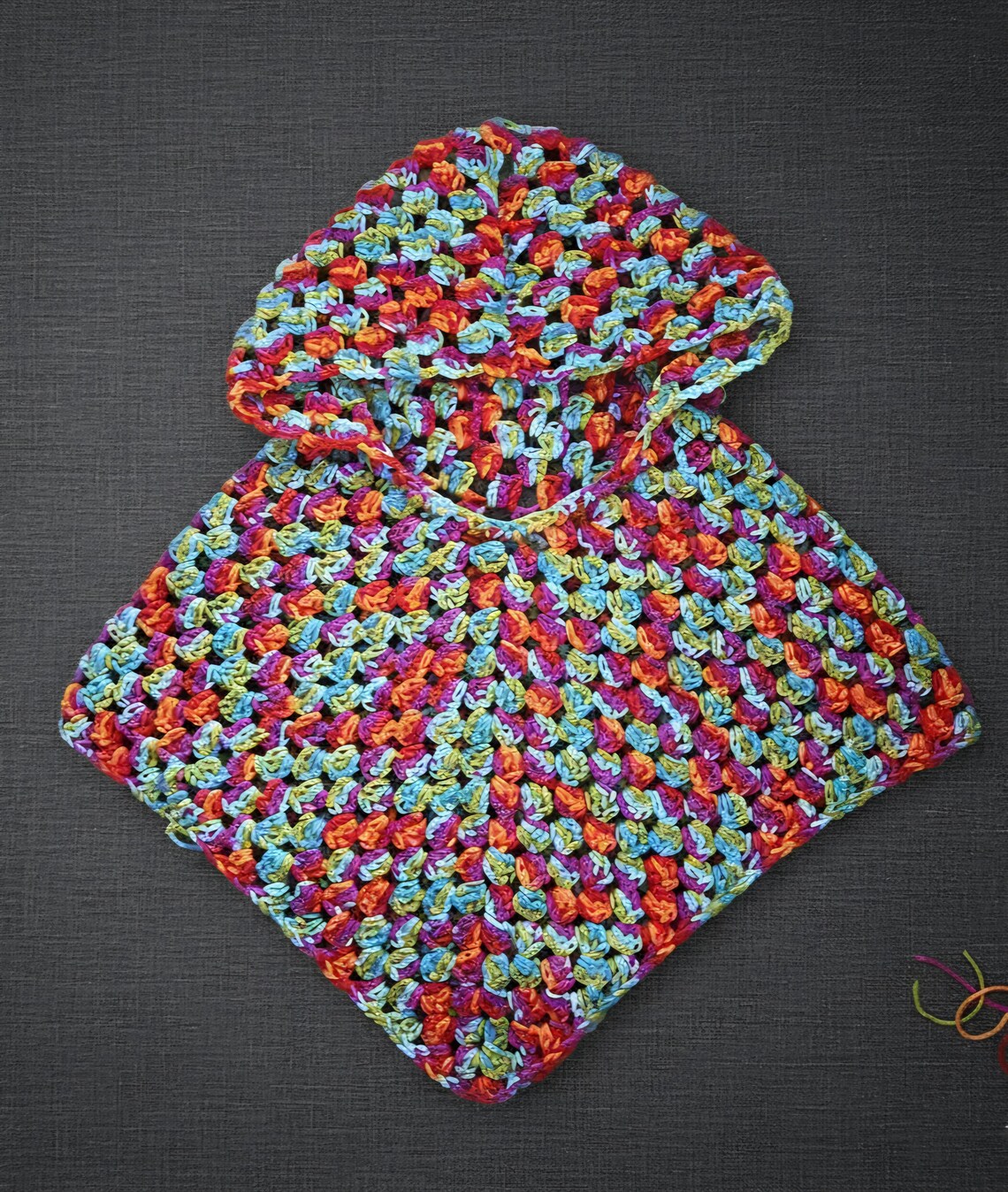 Heritage Hooded Poncho | Crochet Pattern for Beginners | Multiple Sizes ...