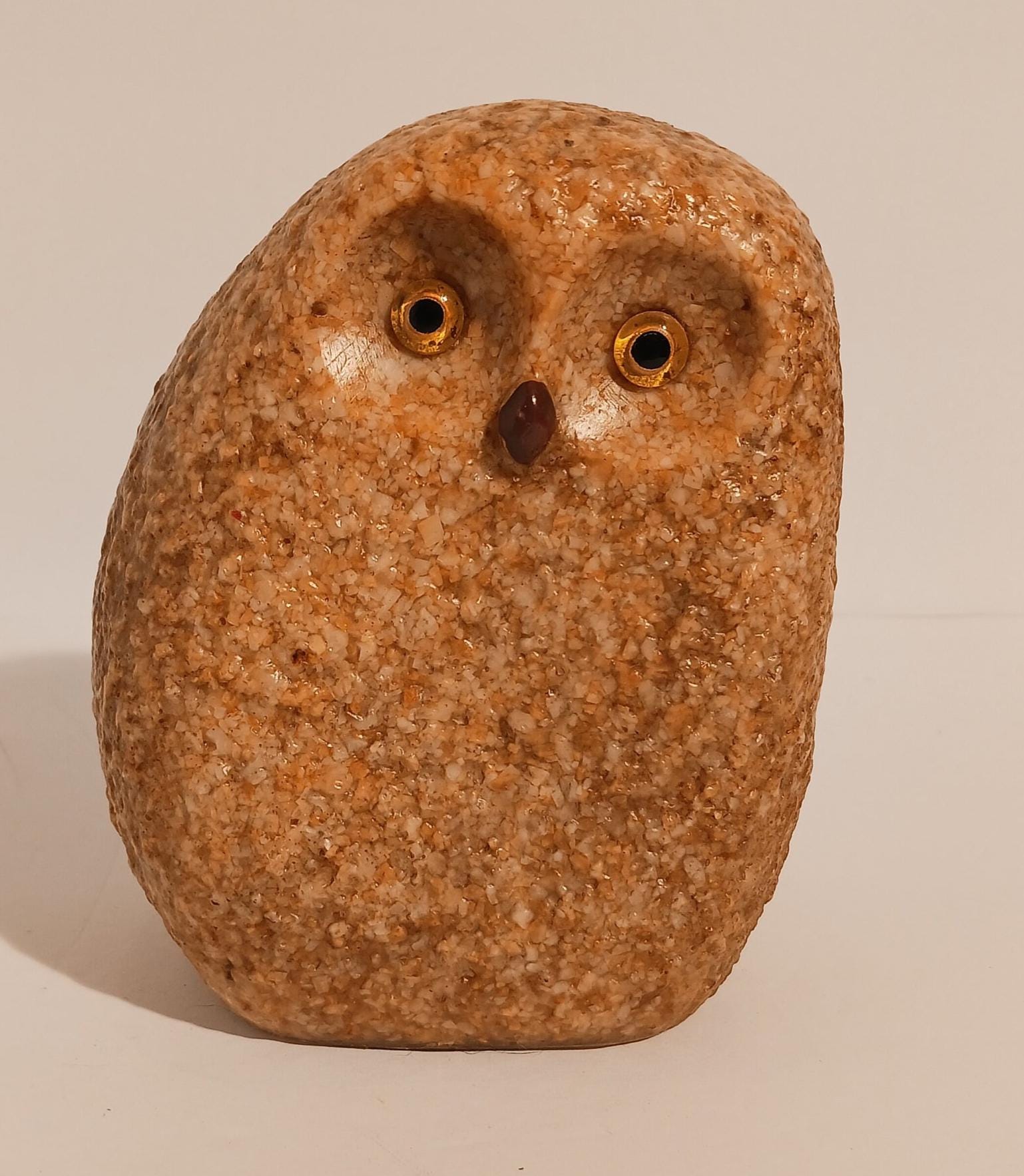 MCM MY Hand Made in Japan Resin Owl - Etsy