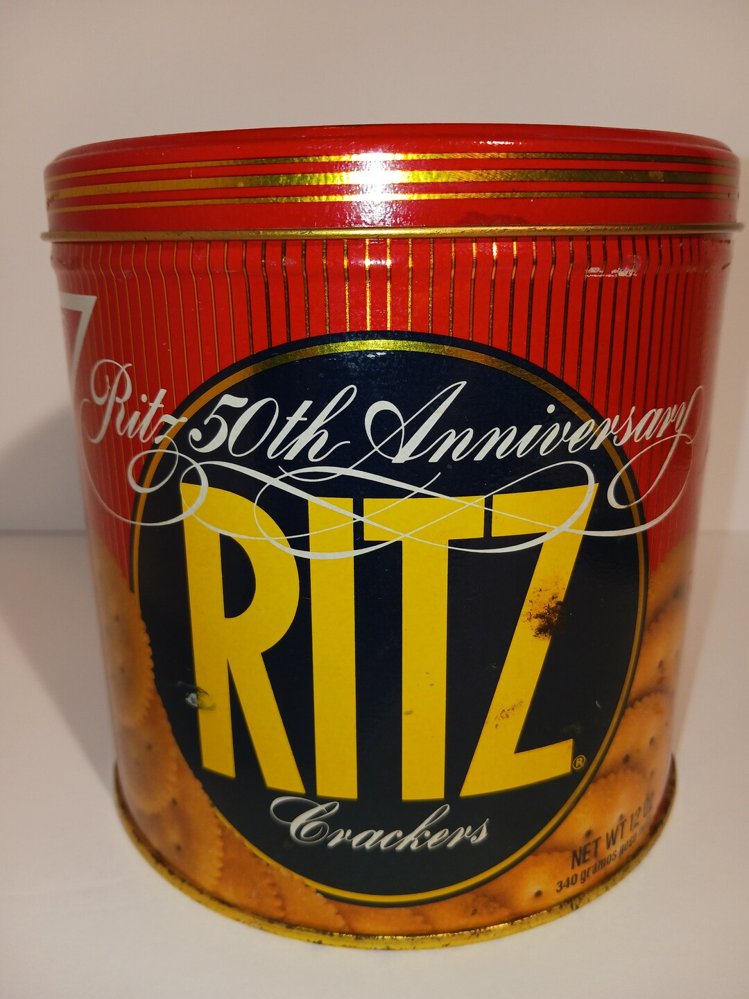 Vintage 1984 Ritz Crackers 50th Anniversary Tin - Etsy