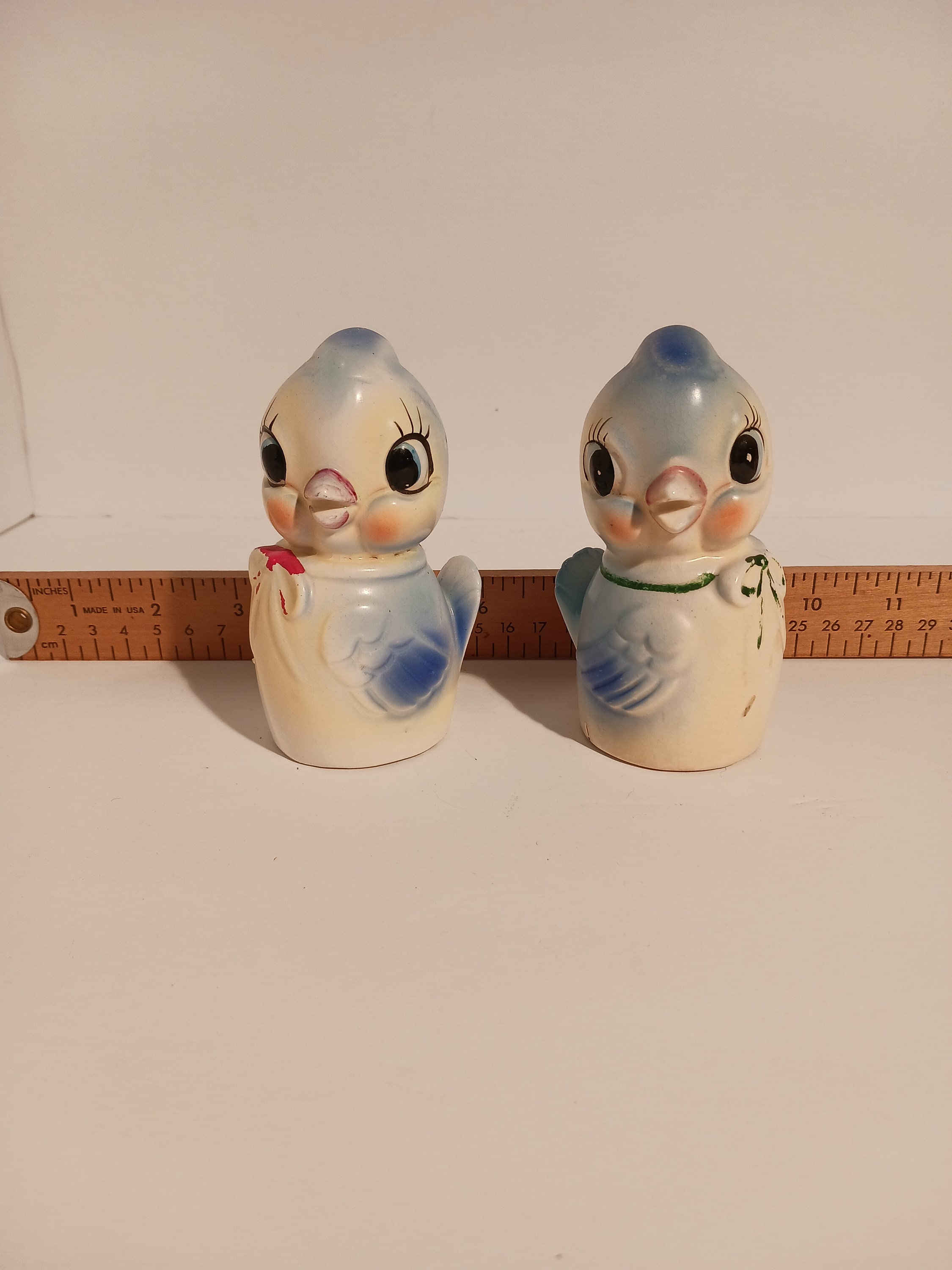 Vintage Commodore Blue Bird Salt and Pepper Have Chatterbox - Etsy
