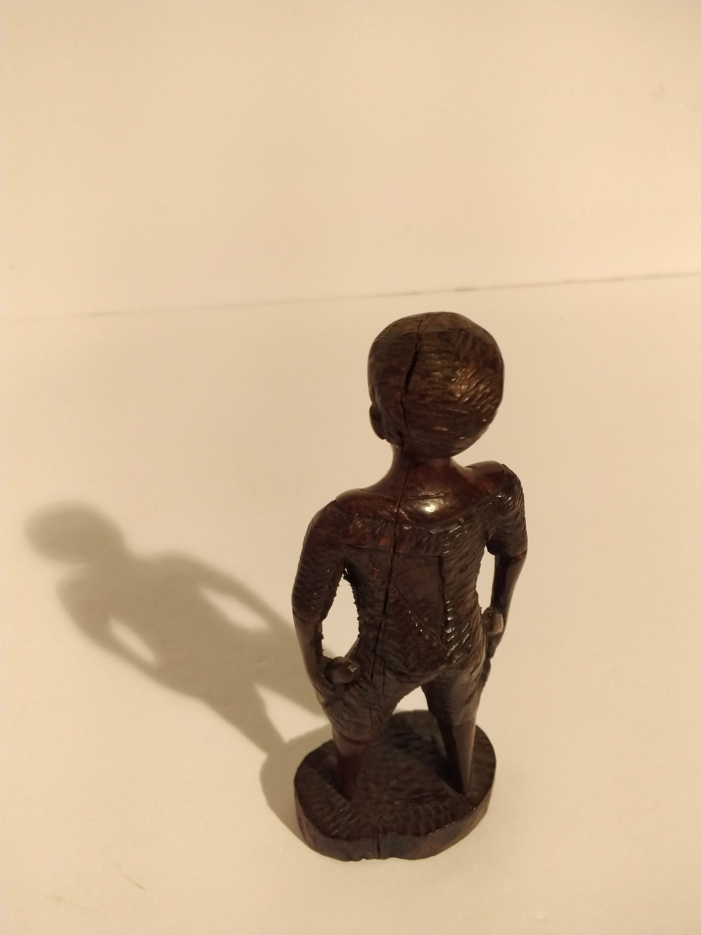 Antique Hand Carved Wooden African Figure - Etsy