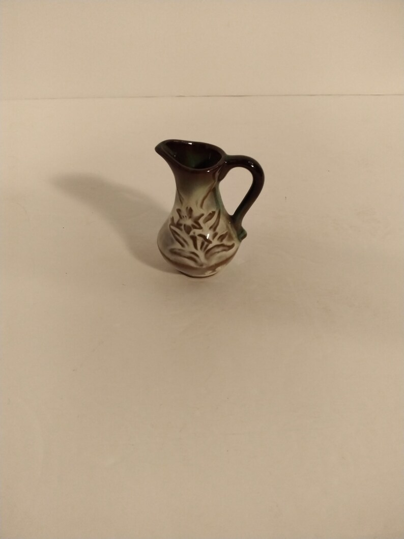 Miniature Pottery Pitcher Made in Japan - Etsy