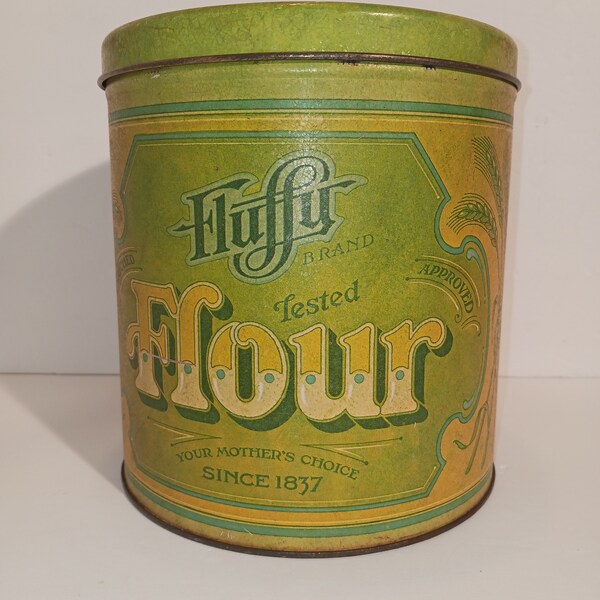 Flour Tin - Etsy
