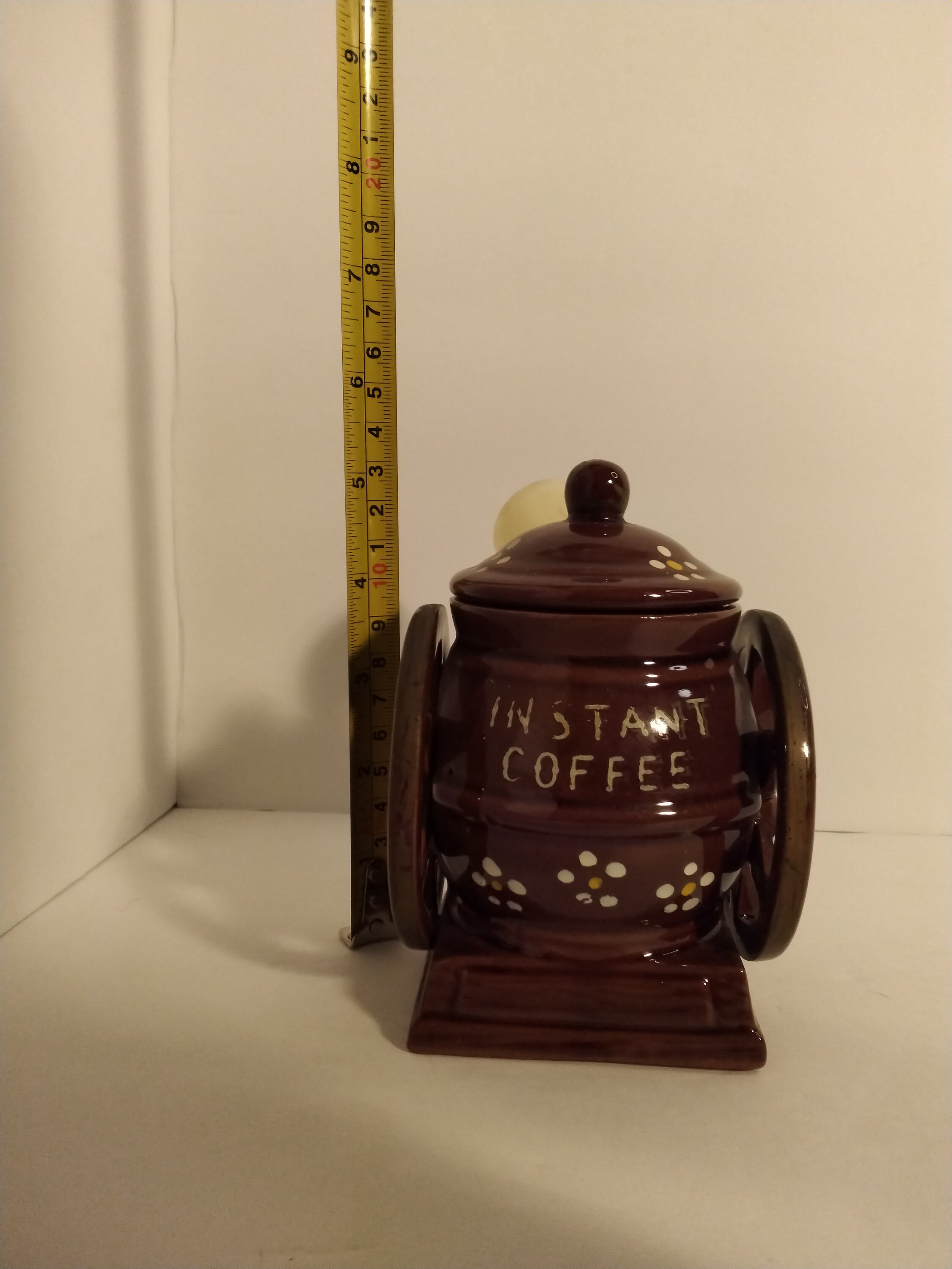 Wonderfully Retro Instant Coffee Canister Kitchen King - Etsy