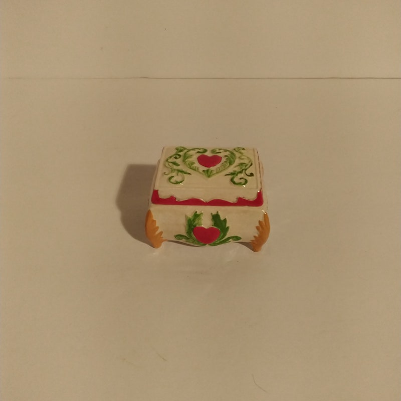 Small Painted Box - Etsy