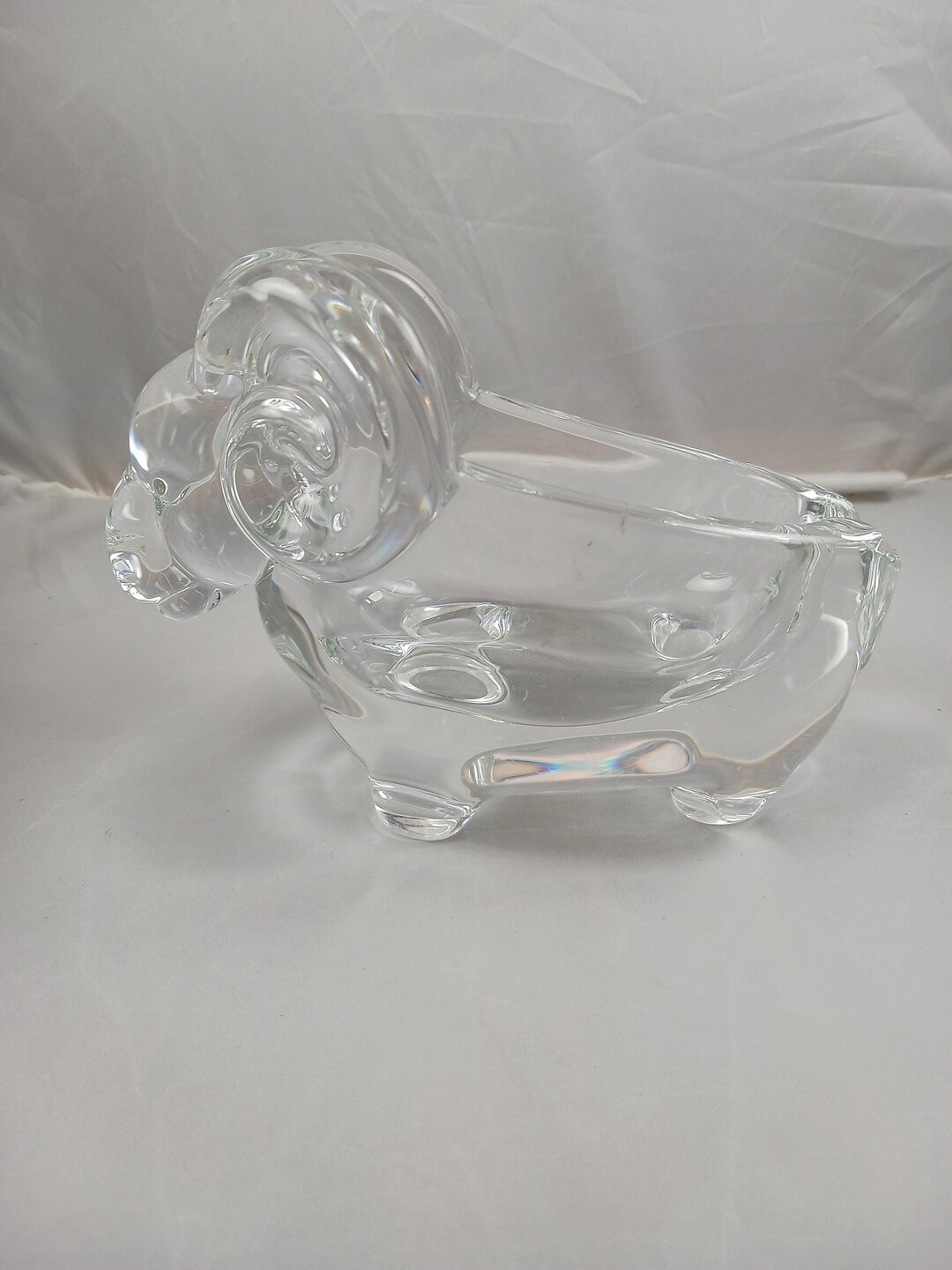 Vannes Le Chatel Clear Crystal Ram Pipe Rest - Etsy