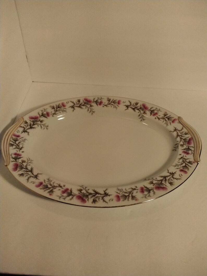 Noritake 1930's Back Stamp 16 Inch Platter Thistle Pattern - Etsy
