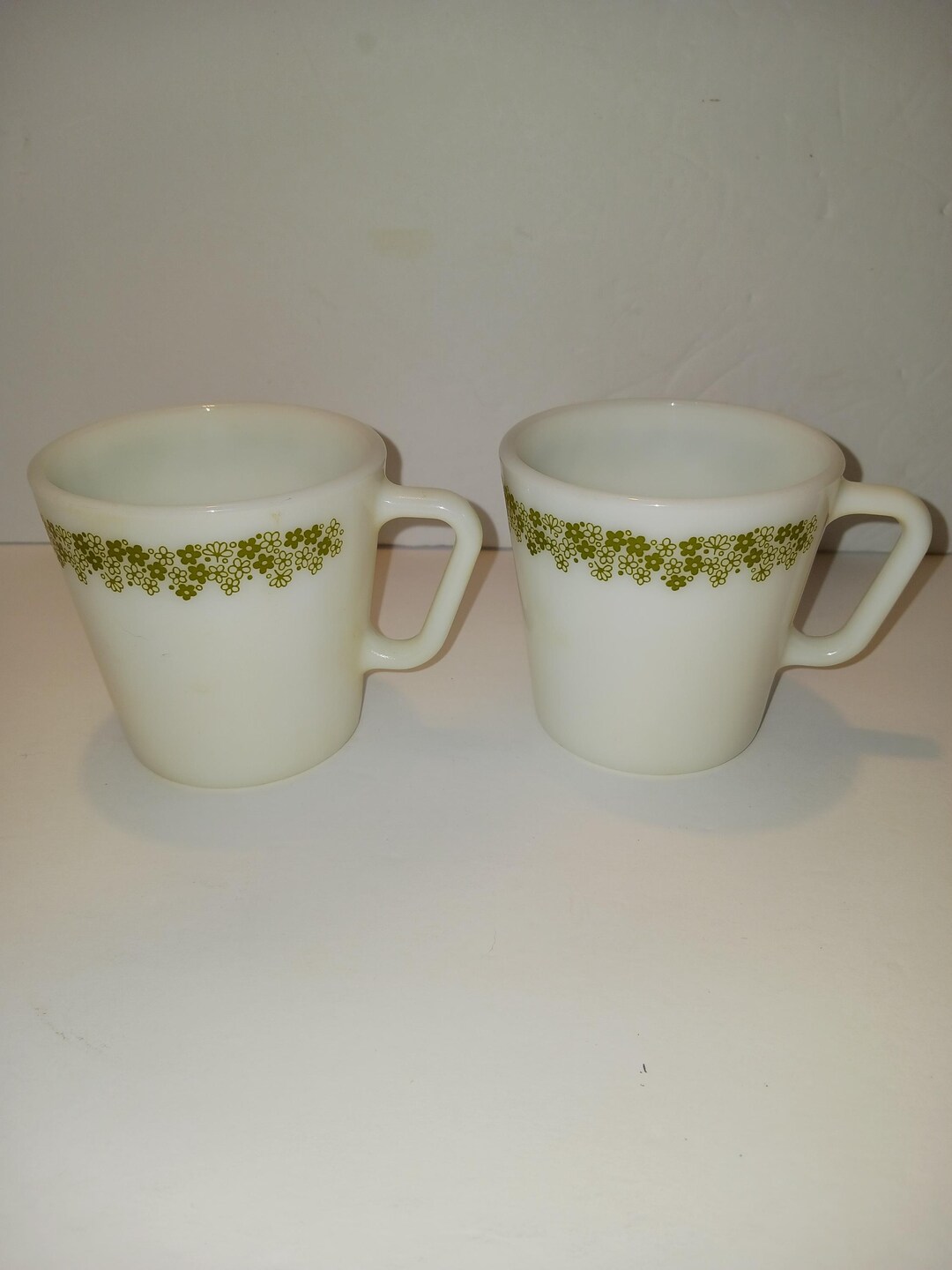 Pyrex Mugs Crazy Daisy Pattern 2pc - Etsy