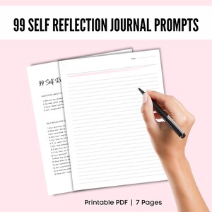 99 Self Reflection, Personal Growth Journal Prompts | Self Discovery ...