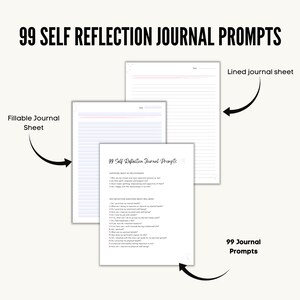 99 Self Reflection, Personal Growth Journal Prompts | Self Discovery ...