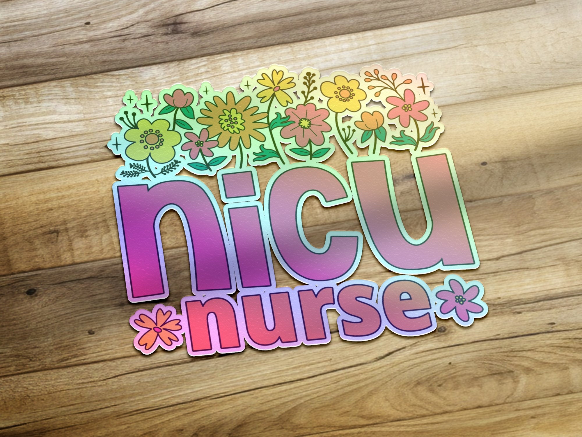Nicu Nurse Sticker, Neonatal Icu Nurse Sticker, Neonatal Intensive Care ...