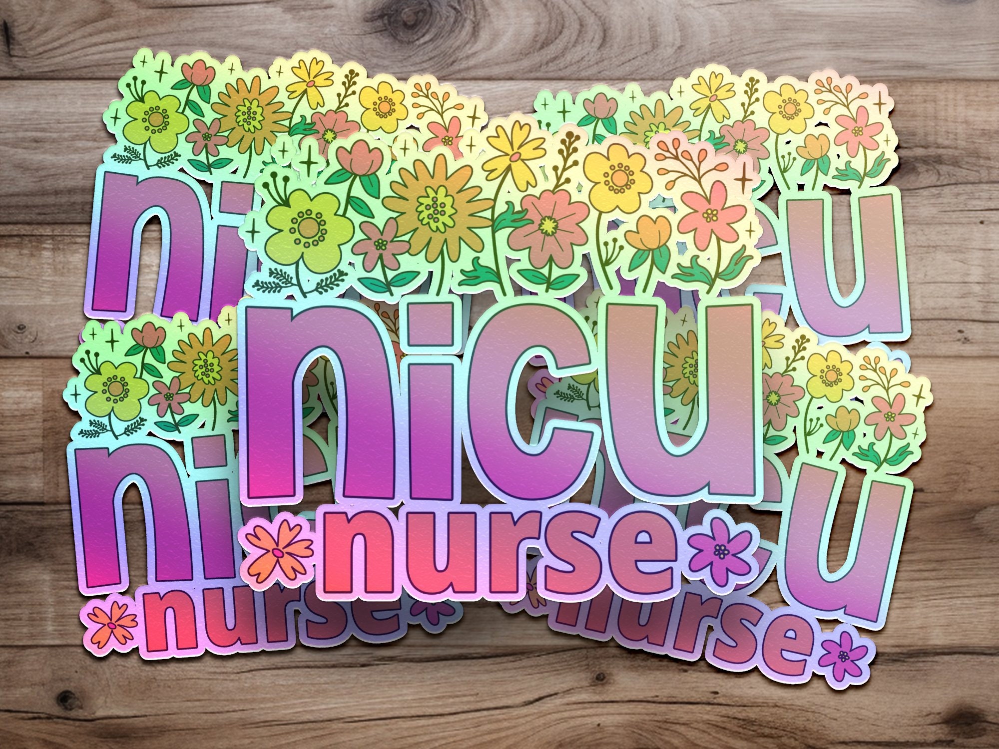 Nicu Nurse Sticker, Neonatal Icu Nurse Sticker, Neonatal Intensive Care ...