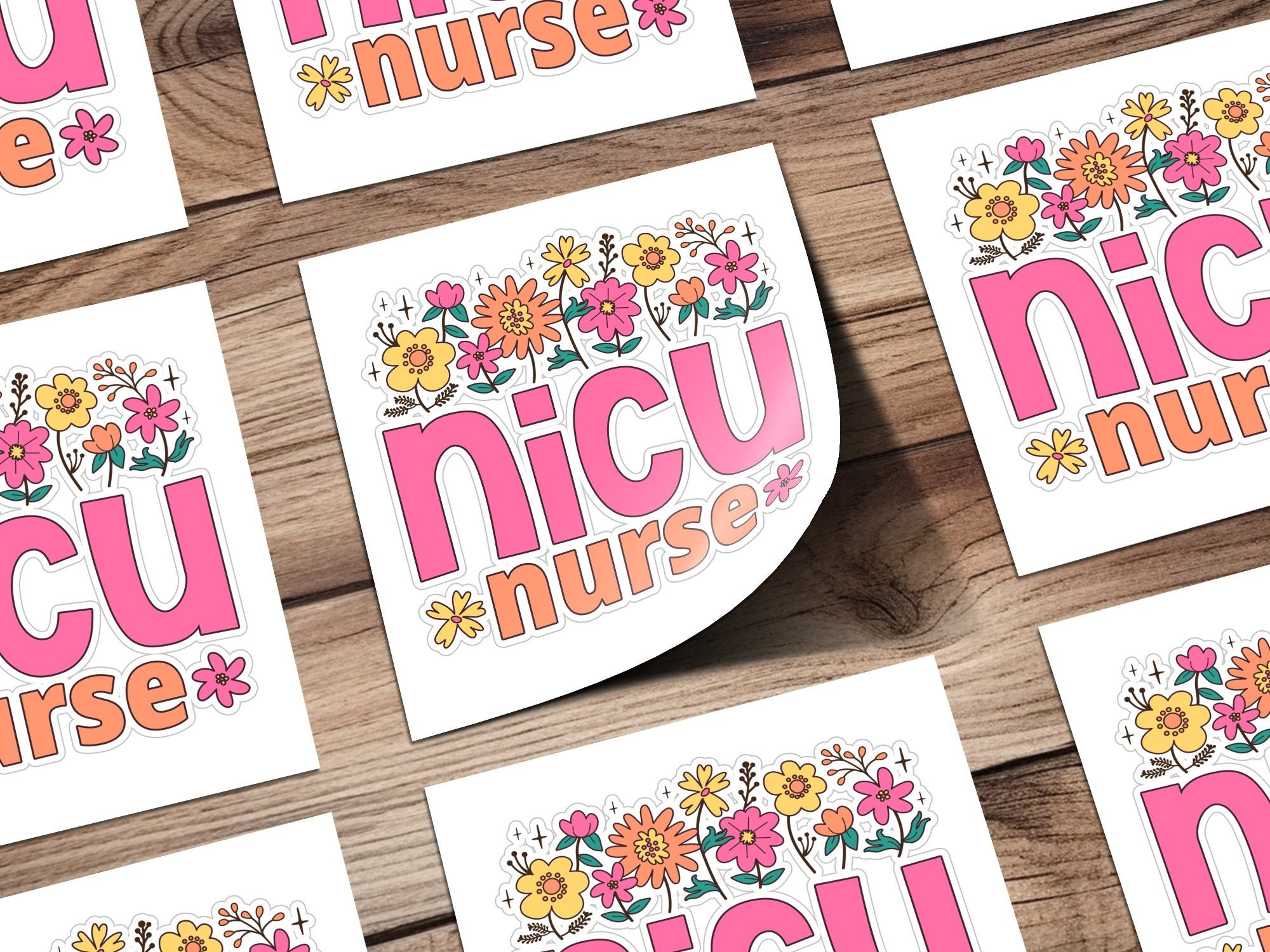 Nicu Nurse Sticker Neonatal Icu Nurse Sticker Neonatal - Etsy