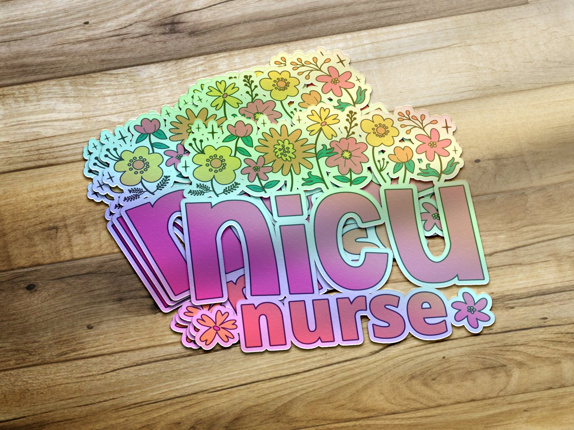 Nicu Nurse Sticker, Neonatal Icu Nurse Sticker, Neonatal Intensive Care ...