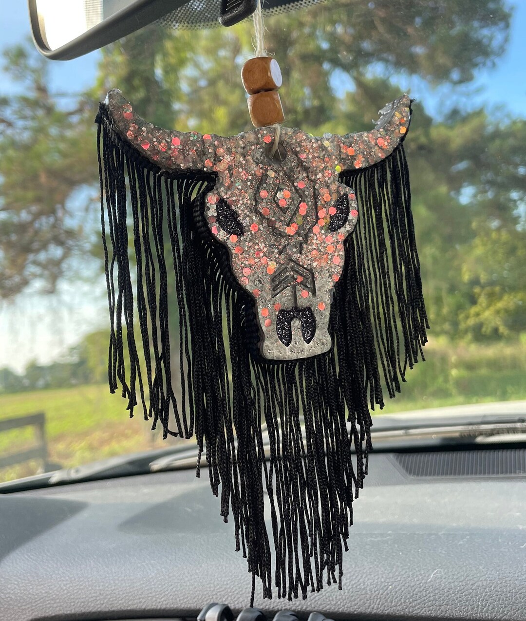 Bull Skull Freshie Aztec Bull Skull Western Freshie - Etsy