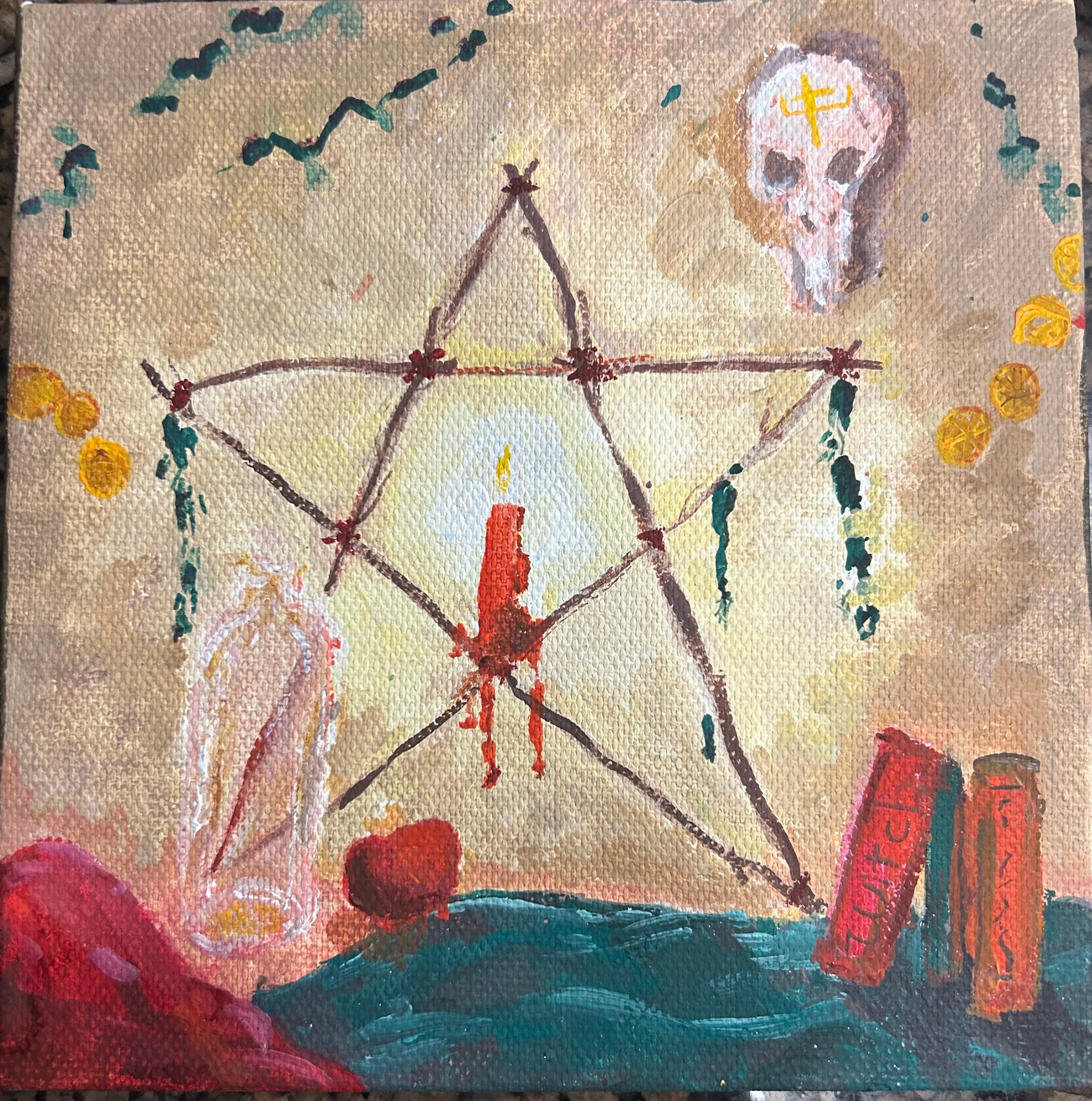 Yule Painting - Etsy