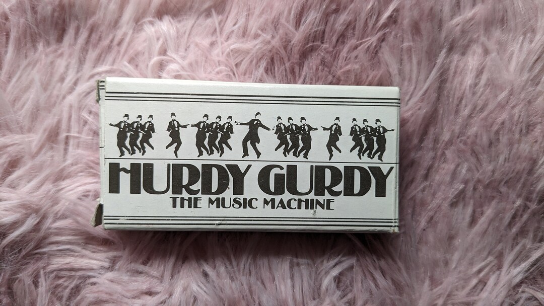 Vintage Hurdy Gurdy Musical Toy in Original Box You Are My Sunshine ...