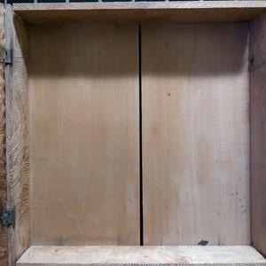 Antique Pyrography Cabinet-style Box Woman Skiing Motif 1900s Wood ...