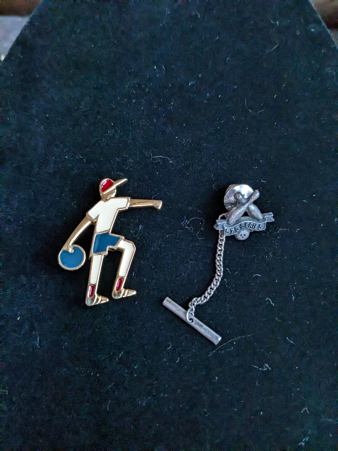 Rad Vintage Bowling Pin & 575 Series Bowling Tie Tack Fantastic Gift ...