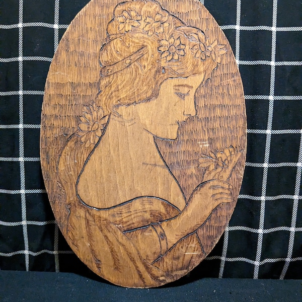 Flowers Pyrography - Etsy