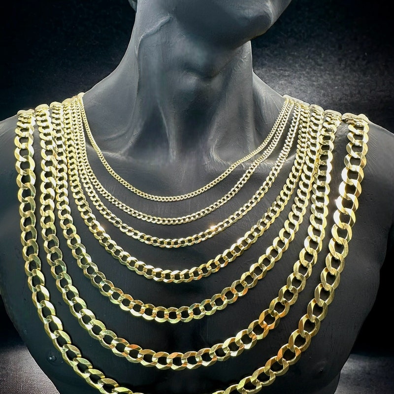 Real Gold Chains for Boys - Etsy