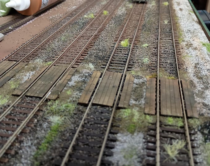 CSE4 HO Scale Road Crossings. Laser Cut From Light Plywood. Look Great ...
