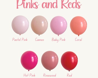 Bubblegum Balloons 12 Balloons Handmade With Happiness® in the USA Pink ...