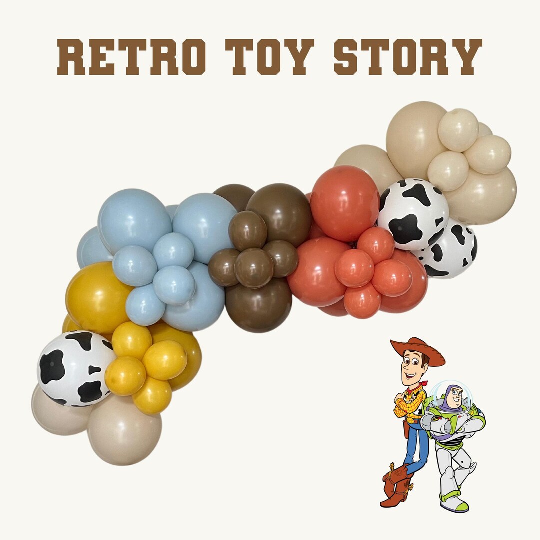 Retro Barnyard DIY Balloon Garland Kit, Toy Story Balloon Garland ...