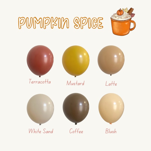 Fall Color Balloons - Etsy