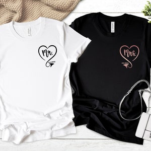 Mrs and Mr Shirts, Mr Shirt, Mrs Custom Shirt, Mr and Mrs T-shirt, Wife ...