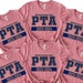Custom PTA Shirt, Parent Teacher Organization Association Shirt, Custom ...