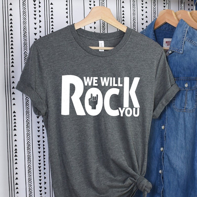 Rock Shirt - Etsy