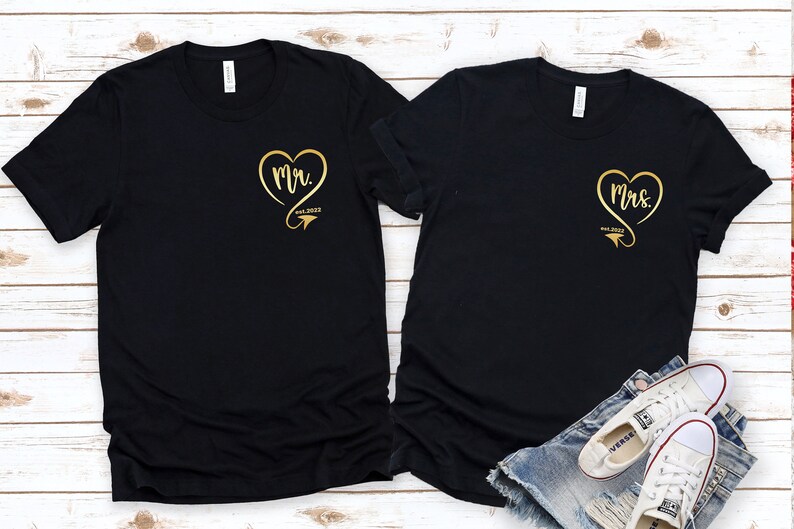 Mrs and Mr Shirts Mr Shirt Mrs Custom Shirt Mr and Mrs - Etsy