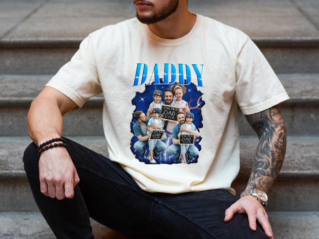 Custom Fathers Day Bootleg Rap Shirt, Comfort Colors Dad Tee, Bootleg ...