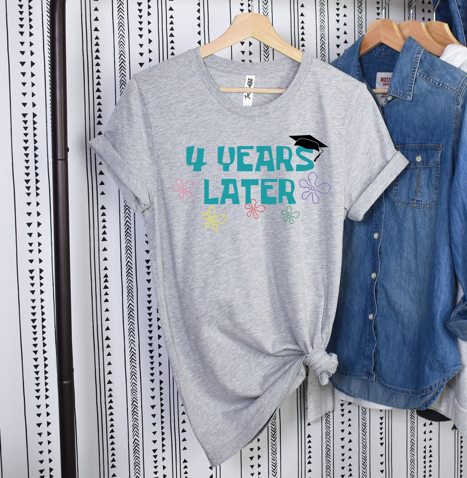 4 Years Later Graduate Shirt, Graduate Shirt, Kids Graduation Shirt ...