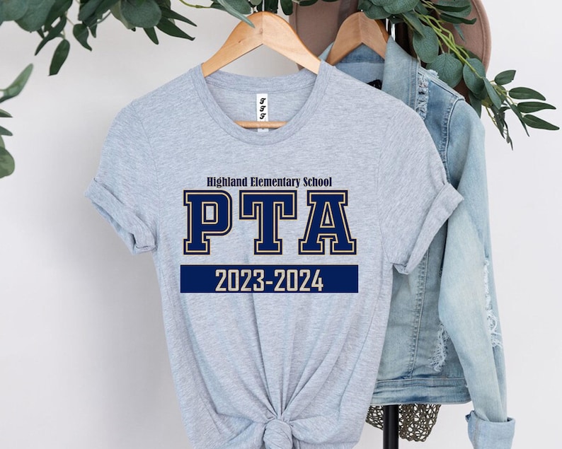 Custom PTA Shirt, Parent Teacher Organization Association Shirt, Custom ...